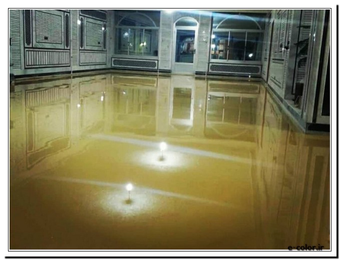 Fireproof epoxy flooring - ایکالر